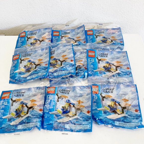 Lego | Toys | New Bundle Lego City 30225 Coast Guard Seaplane Polybag ...